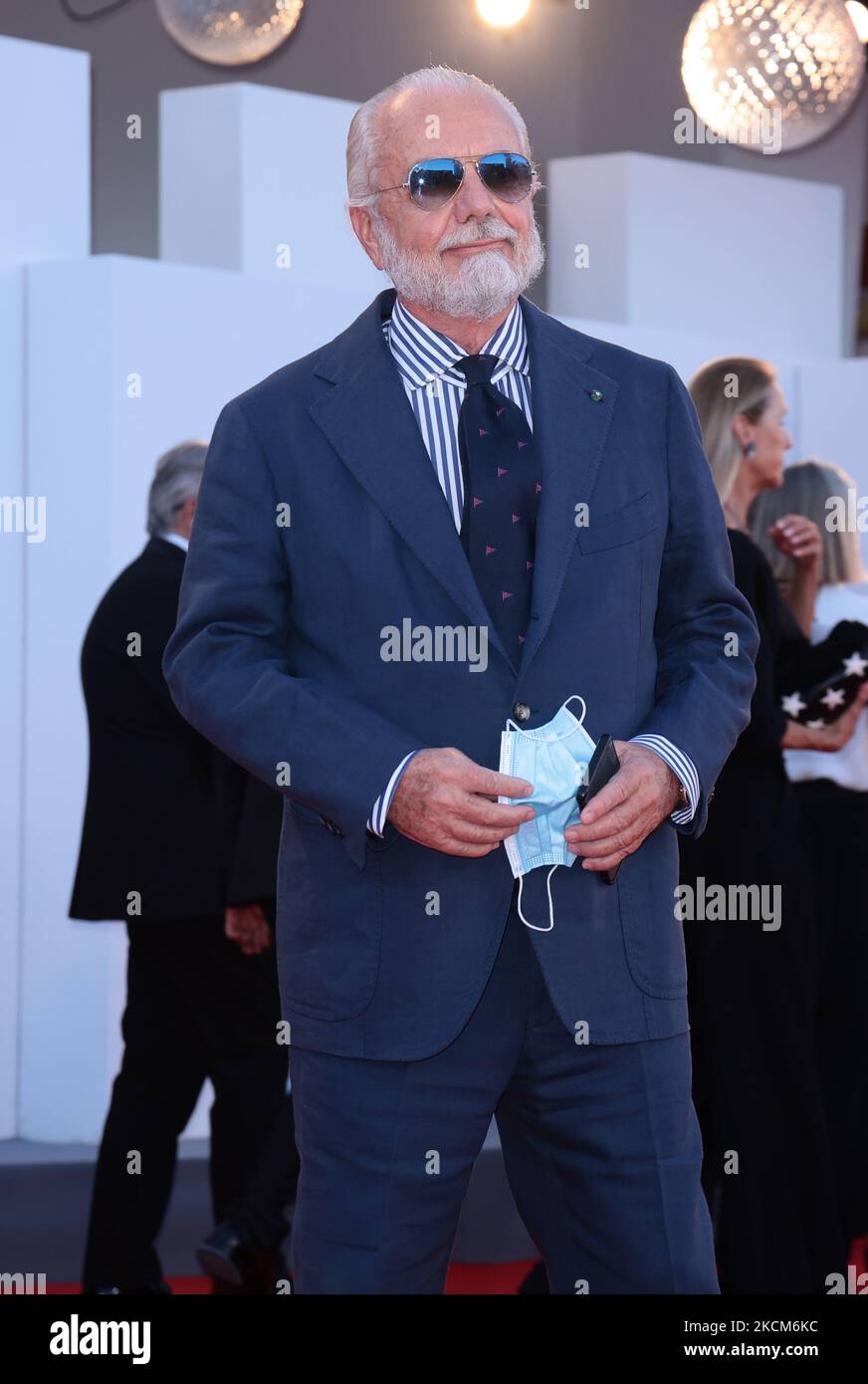 Aurelio De Laurentiis attends the red carpet of the movie "Freaks Out ...