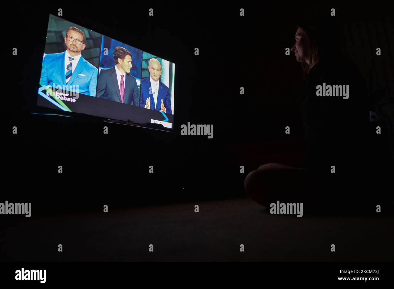 Canadian leaders debate 2021 hi-res stock photography and images - Alamy