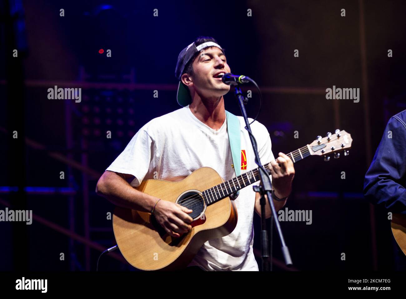 Federico Baroni performs live at Carroponte on July 12, 2021 in Sesto ...
