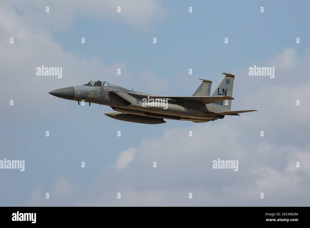 McDonnell Douglas F-15C Eagle fighter jet of the United States - US Air ...