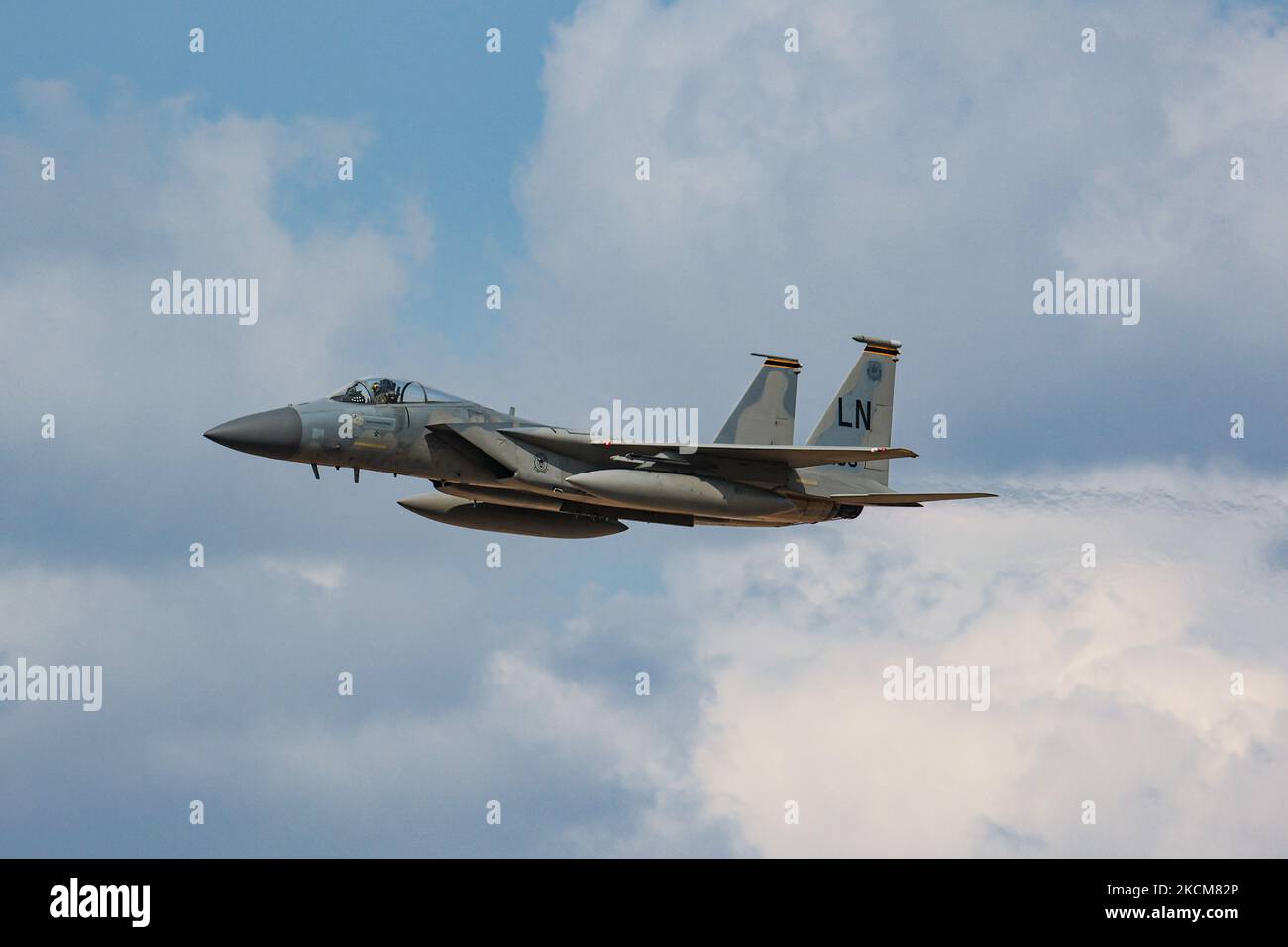 McDonnell Douglas F-15C Eagle fighter jet of the United States - US Air ...