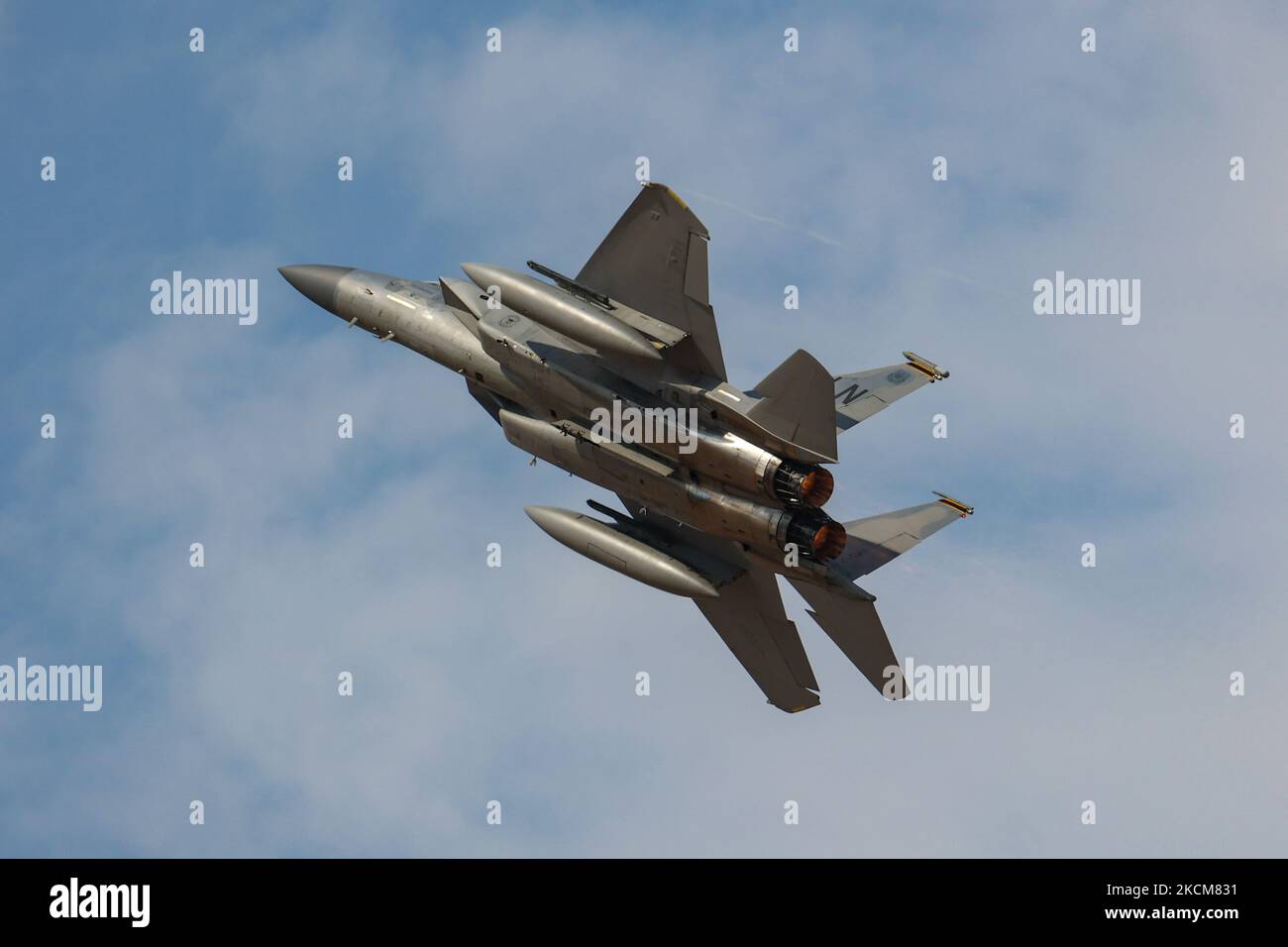 McDonnell Douglas F-15C Eagle fighter jet of the United States - US Air ...