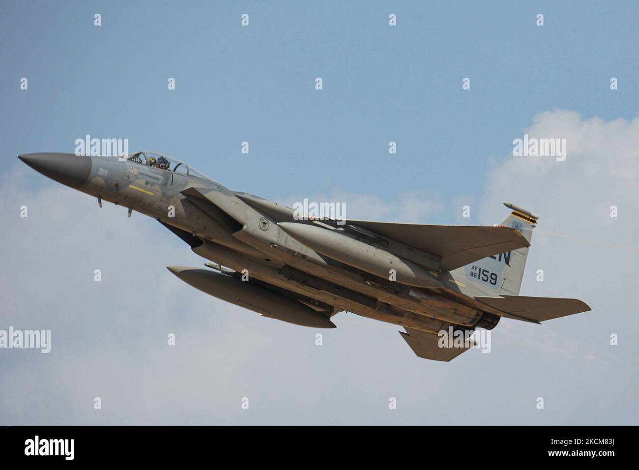 McDonnell Douglas F-15C Eagle fighter jet of the United States - US Air ...