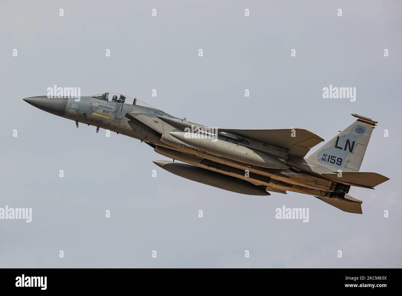 McDonnell Douglas F-15C Eagle fighter jet of the United States - US Air ...