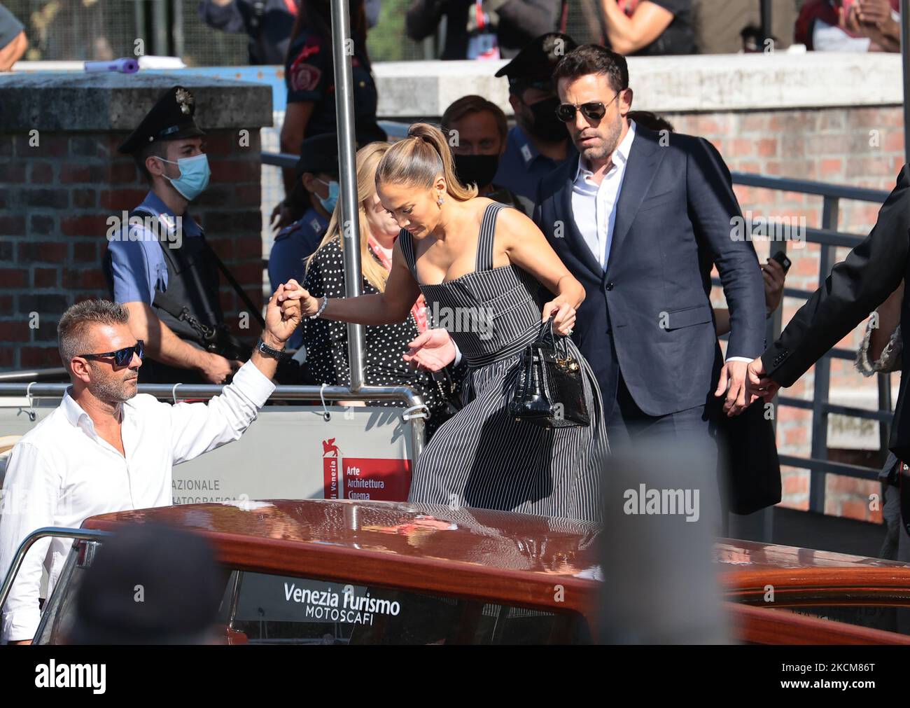 Jennifer Lopez, Ben Affleck arrives at the 78th Venice Film Festival in ...
