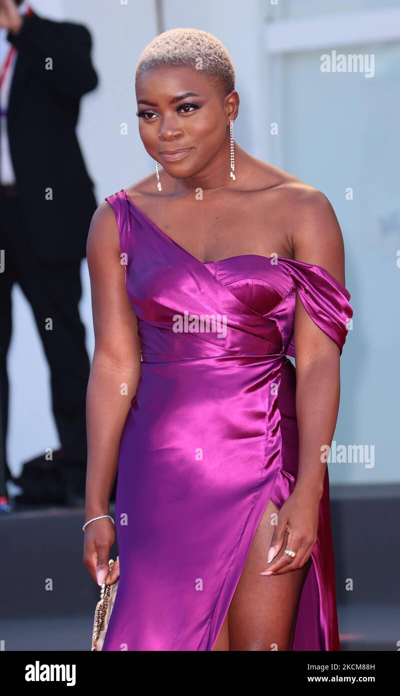 Tia Taylor attend the red carpet of the movie "America Latina" during ...