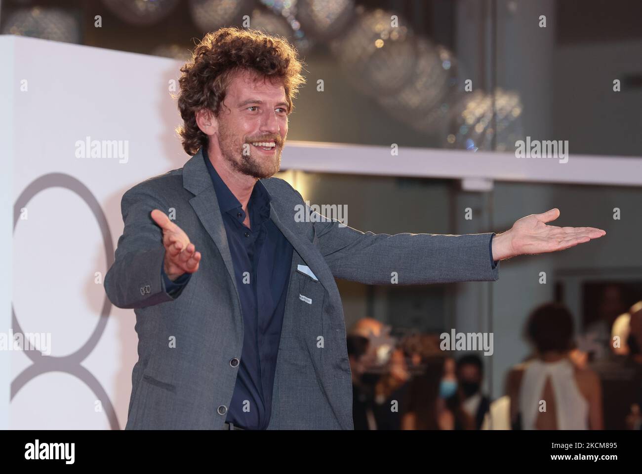 Maurizio Lastrico attend the red carpet of the movie "America Latina ...