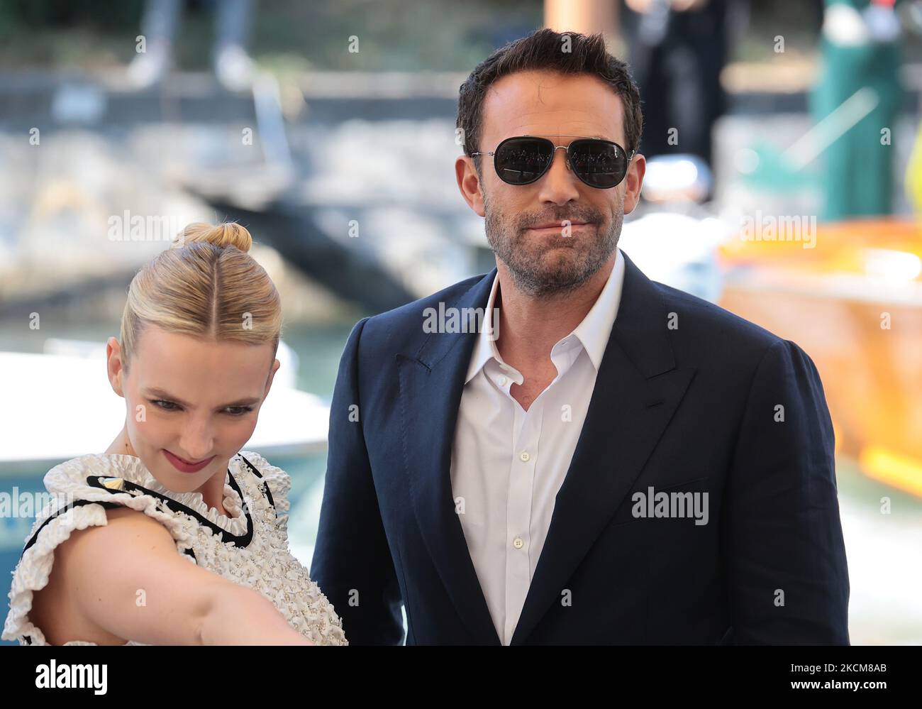 Ben Affleck, Jodie Comer arrives at the 78th Venice Film Festival in ...