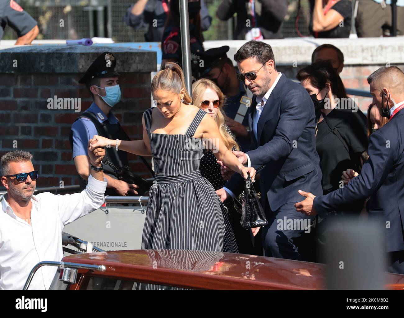 Jennifer Lopez, Ben Affleck arrives at the 78th Venice Film Festival in ...