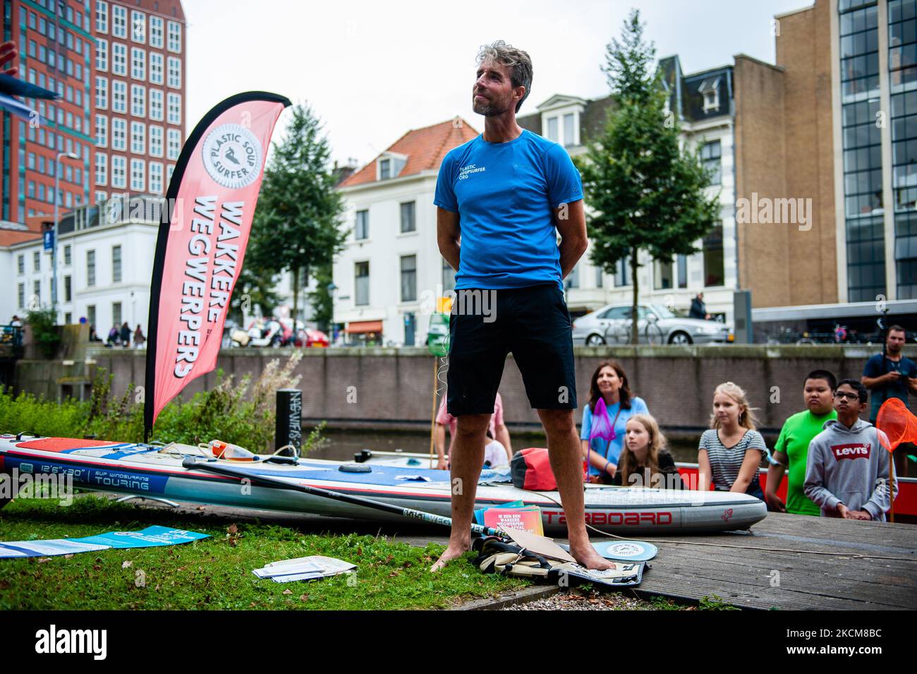 Biologist-turned-surfer Merijn Tinga, better known as Plastic Soup ...