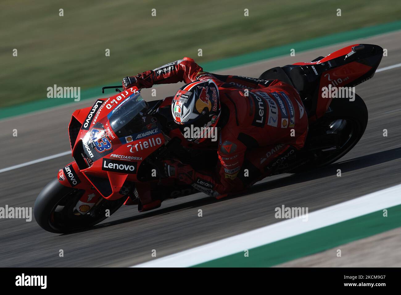 Jack Miller (43) of Australia and Ducati Lenovo Team during the free ...