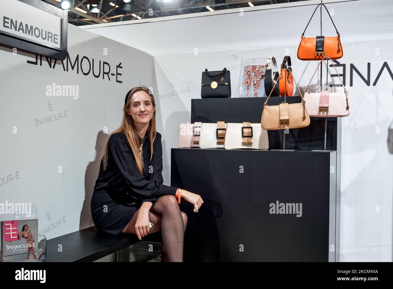 Brand ENAMOURE with Founder and designer Estelle Hanet shows its new ...