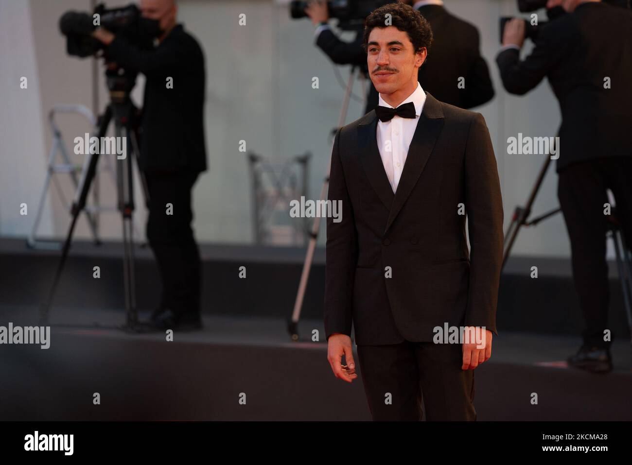 Eduardo Scarpetta attends the red carpet of the movie "Qui Rido Io ...
