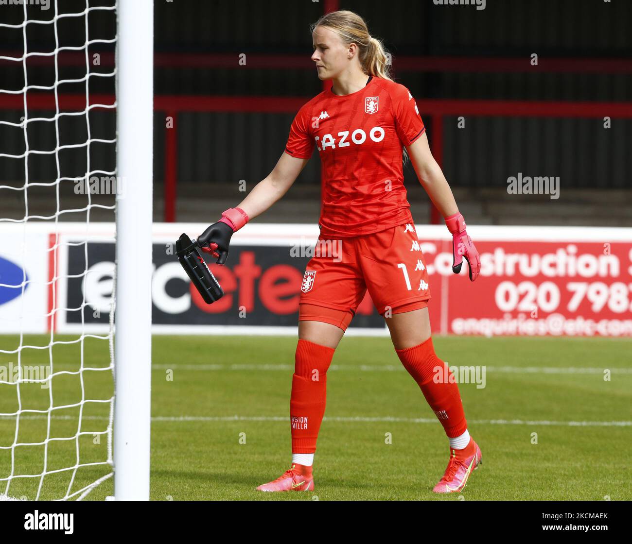 Hannah Hampton of Aston Villa Women during Barclays FA Women's Super ...