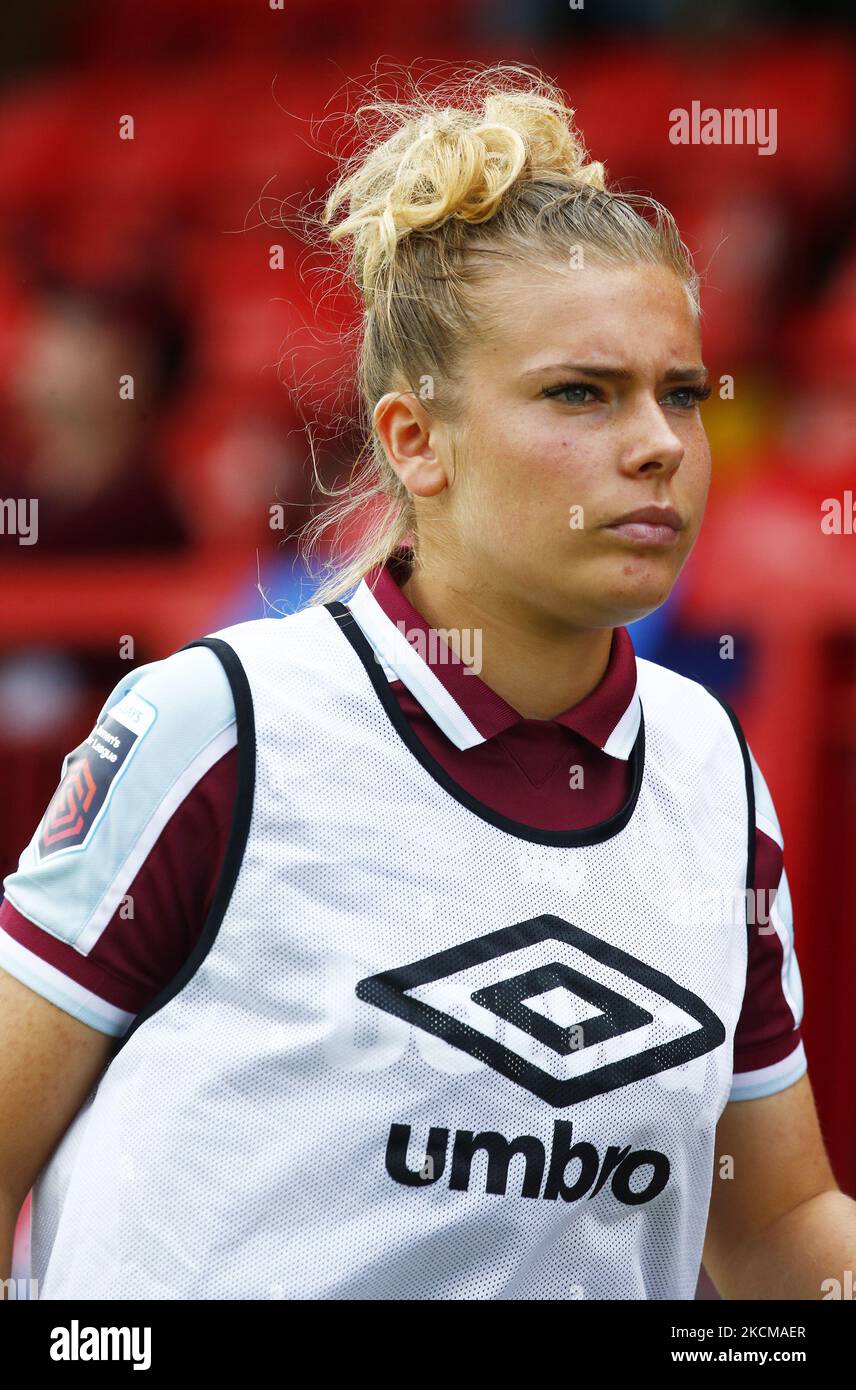 Grace Garrad of West Ham United WFC during Barclays FA Women's Super ...