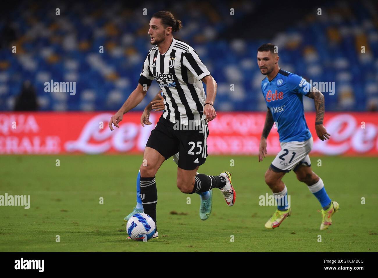 Adrien Rabiot of Juventus FC during the Serie A match between SSC ...
