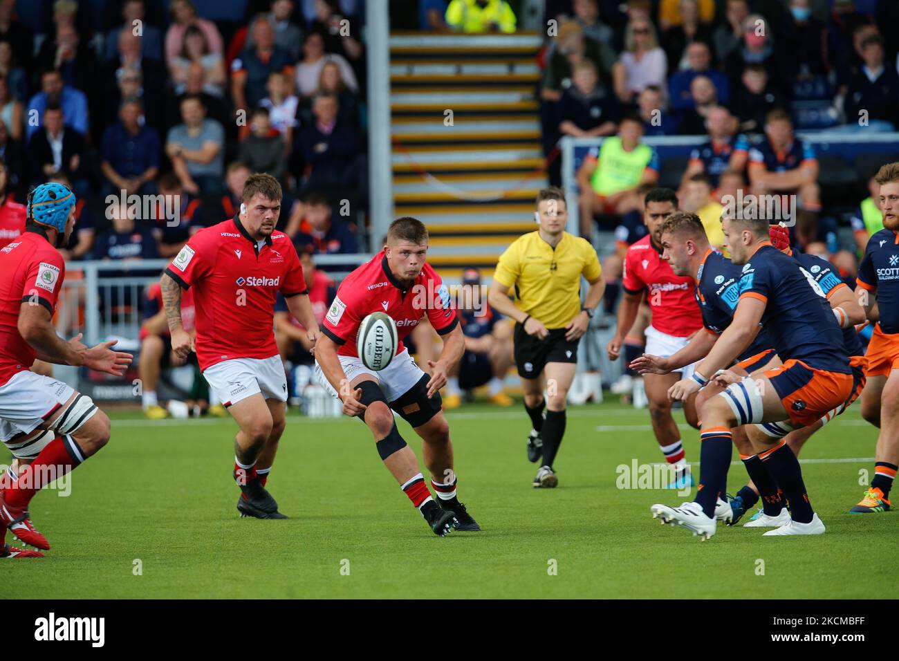 Jamie blamire of newcastle falcons hi-res stock photography and images ...