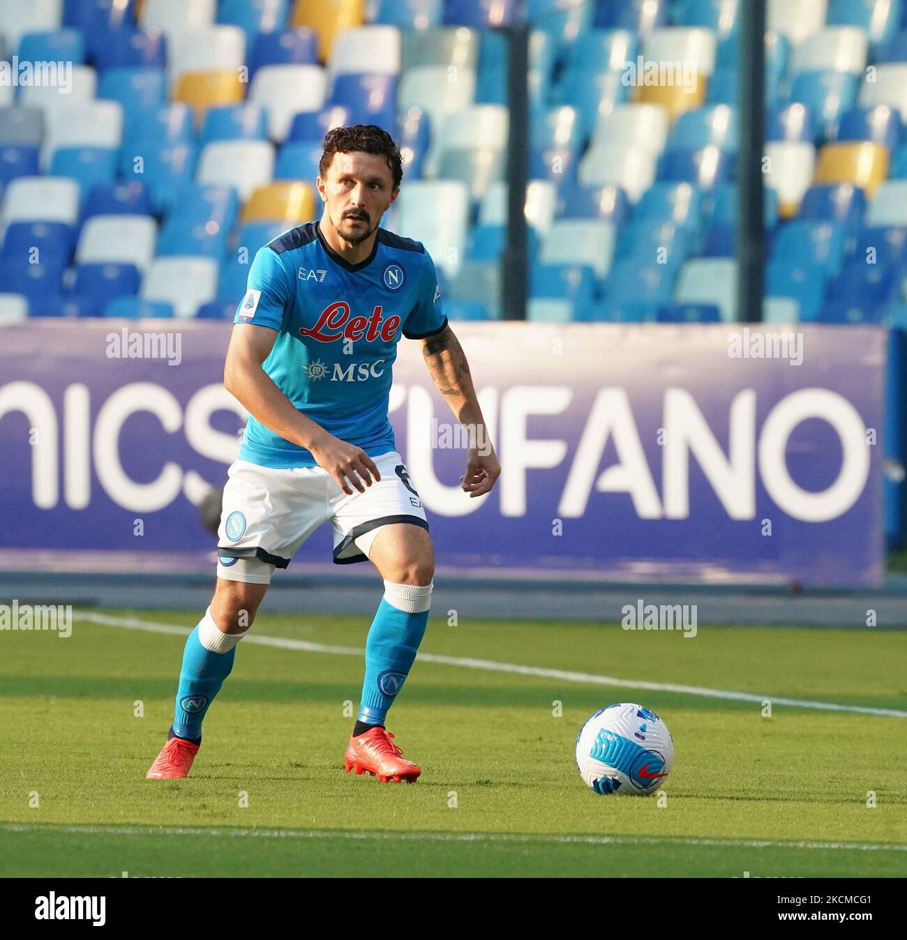 Mario Rui of Ssc Napoli during the Serie A match between Ssc Napoli and ...