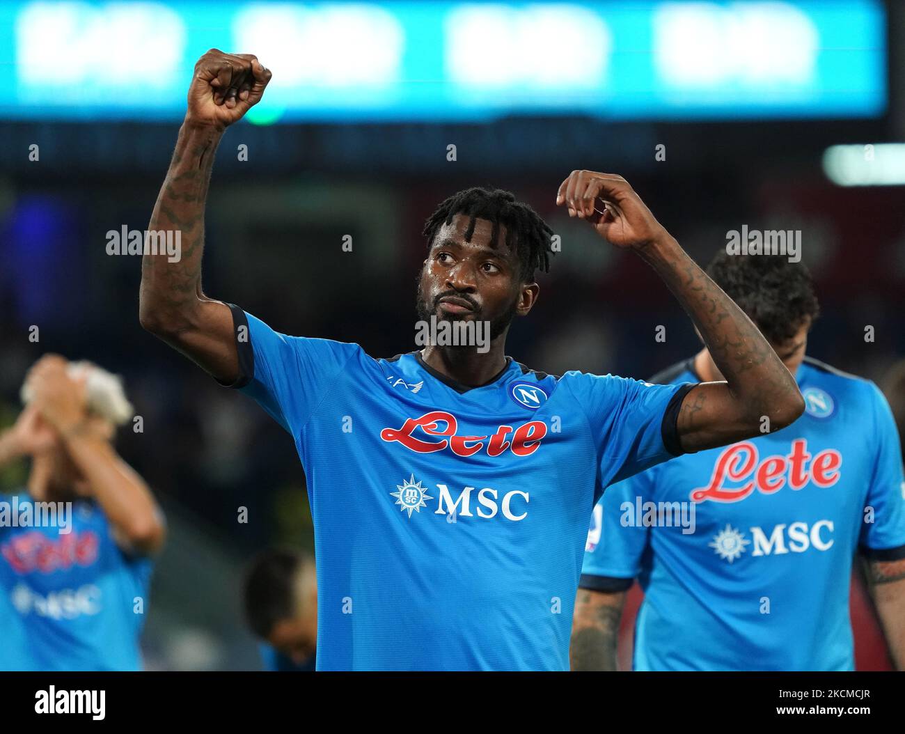 André Zambo Anguissa of Ssc Napoli during the Serie A match between Ssc ...