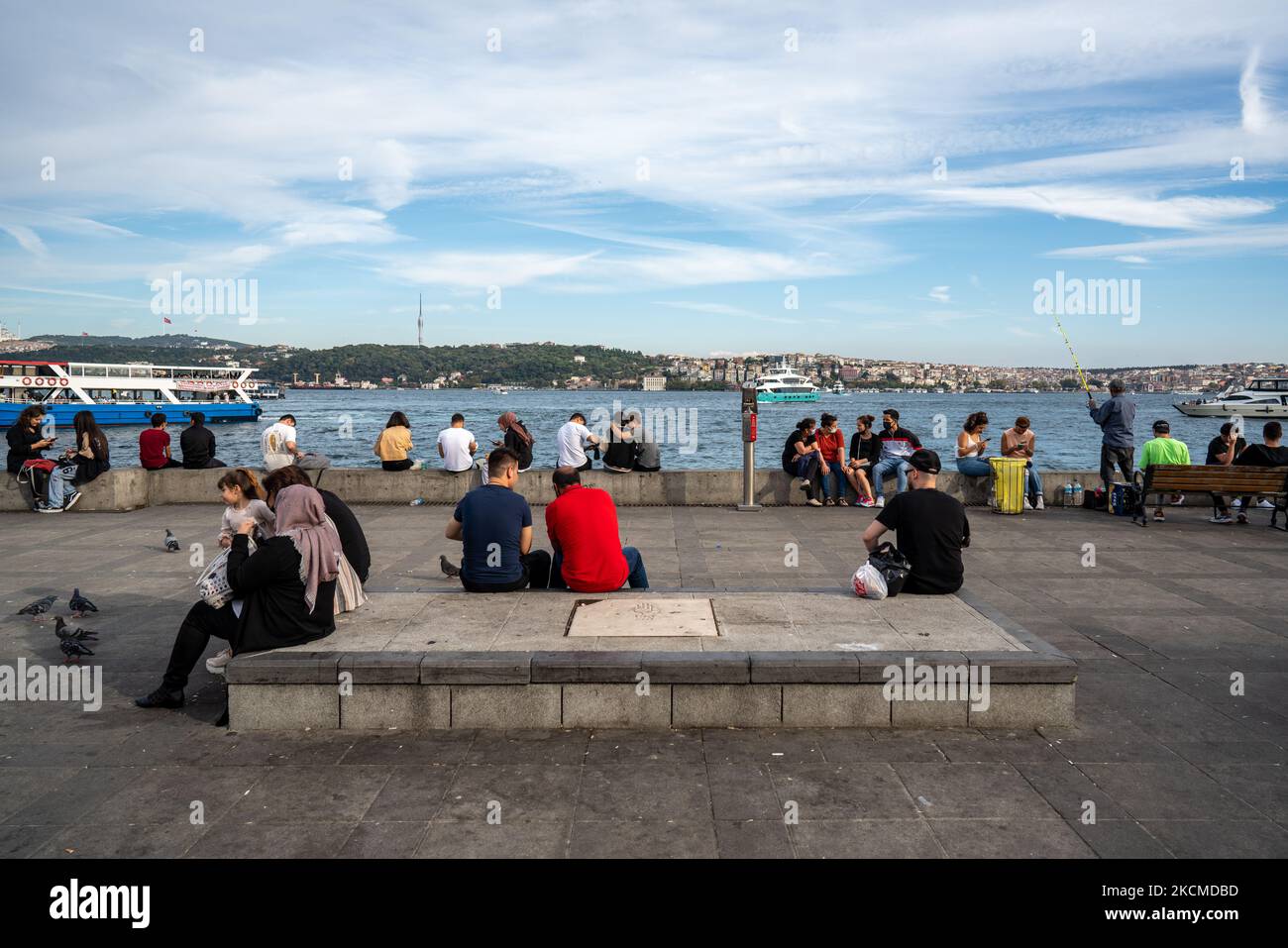Daily life in Istanbul, Turkey seen on September 12, 2021. (Photo by ...