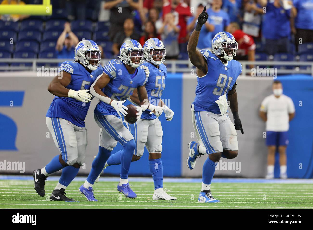 Detroit lions defensive end michael brockers hi-res stock photography ...