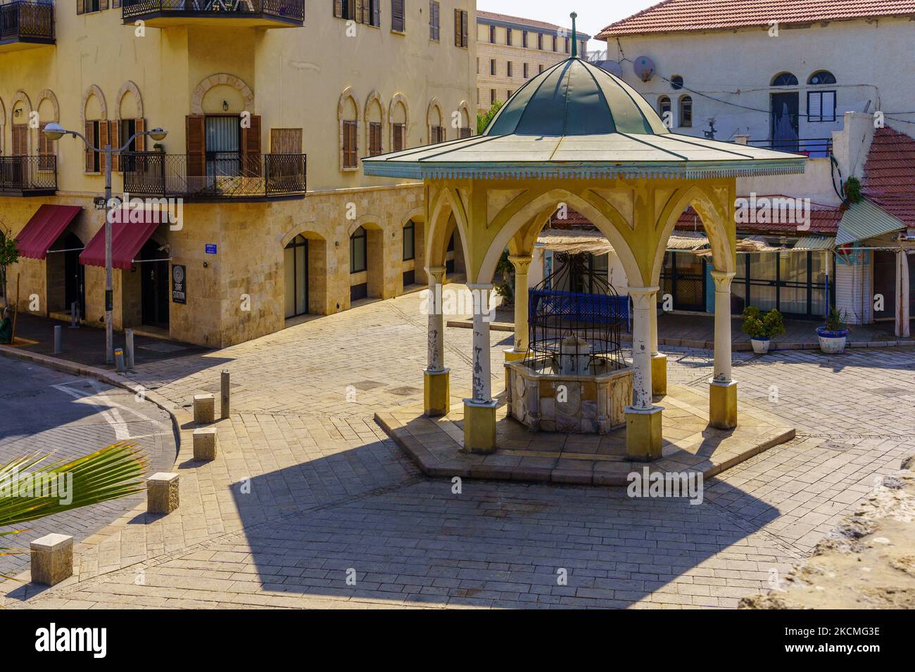 Tel-Aviv, Israel - May 26, 2022: View of the Sebil Abu-Nabut B, an ...