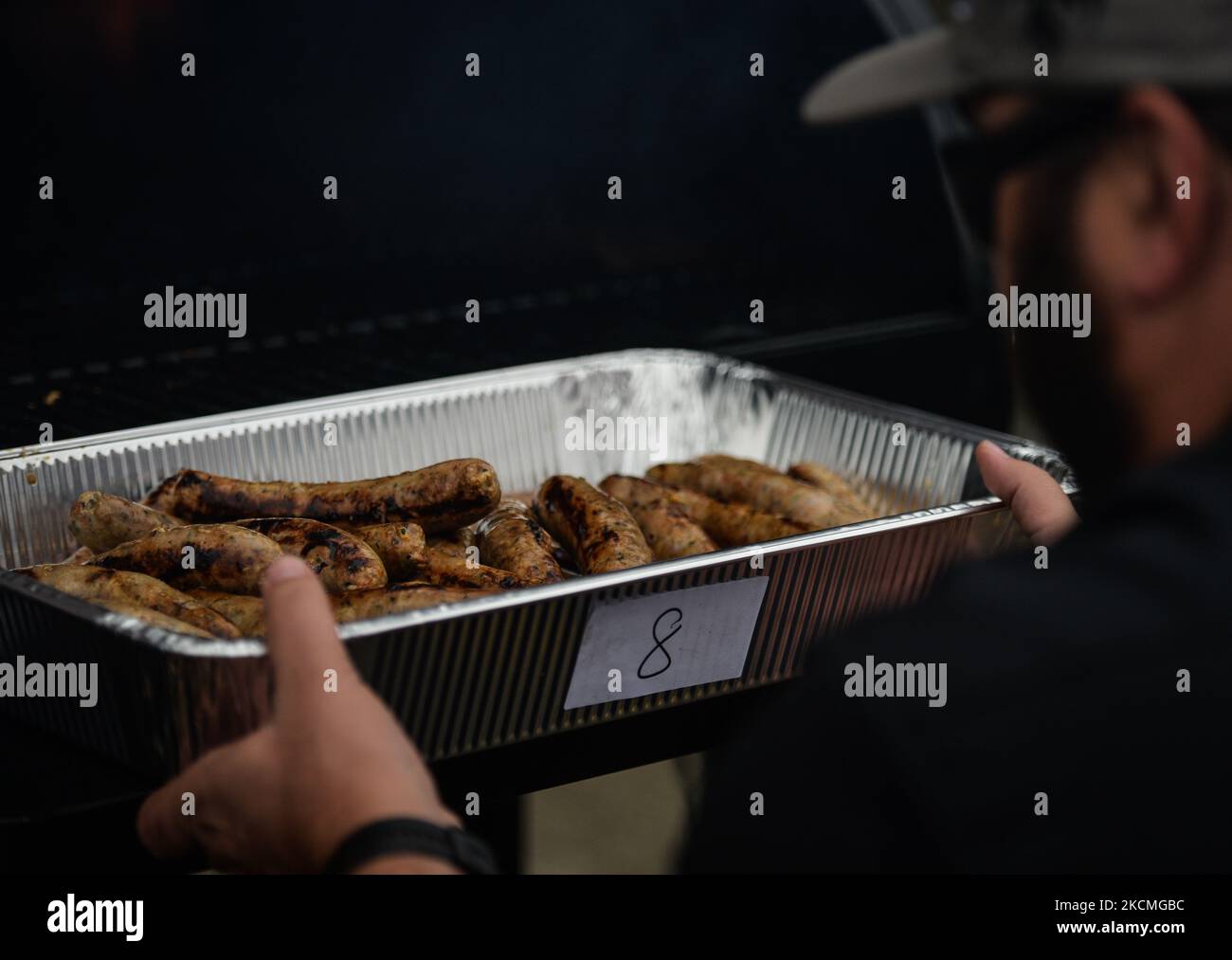 Pit Masters, Russell Bird and Ron Yoneda from 'You Need a BBQ' grill ...