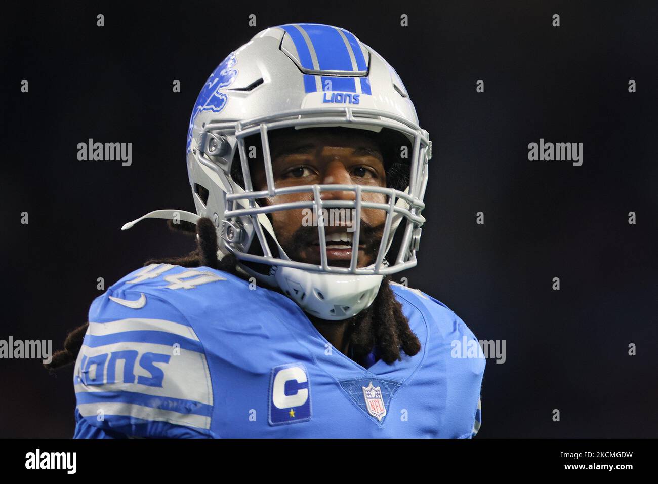 Detroit lions linebacker jalen reeves maybin hi-res stock photography ...