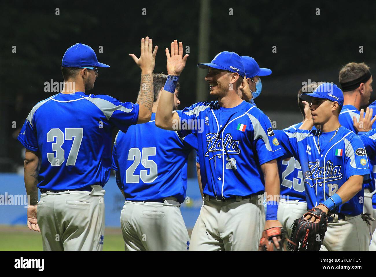2021 european baseball championship beglium hi-res stock photography ...