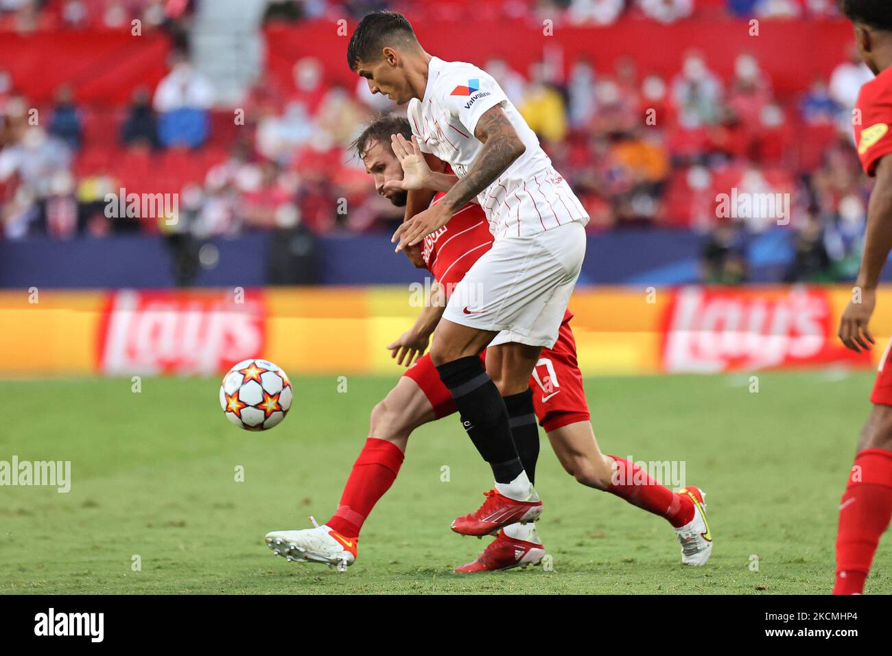 Andreas Ulmer of RB Salzburg in action during the UEFA Champions League ...