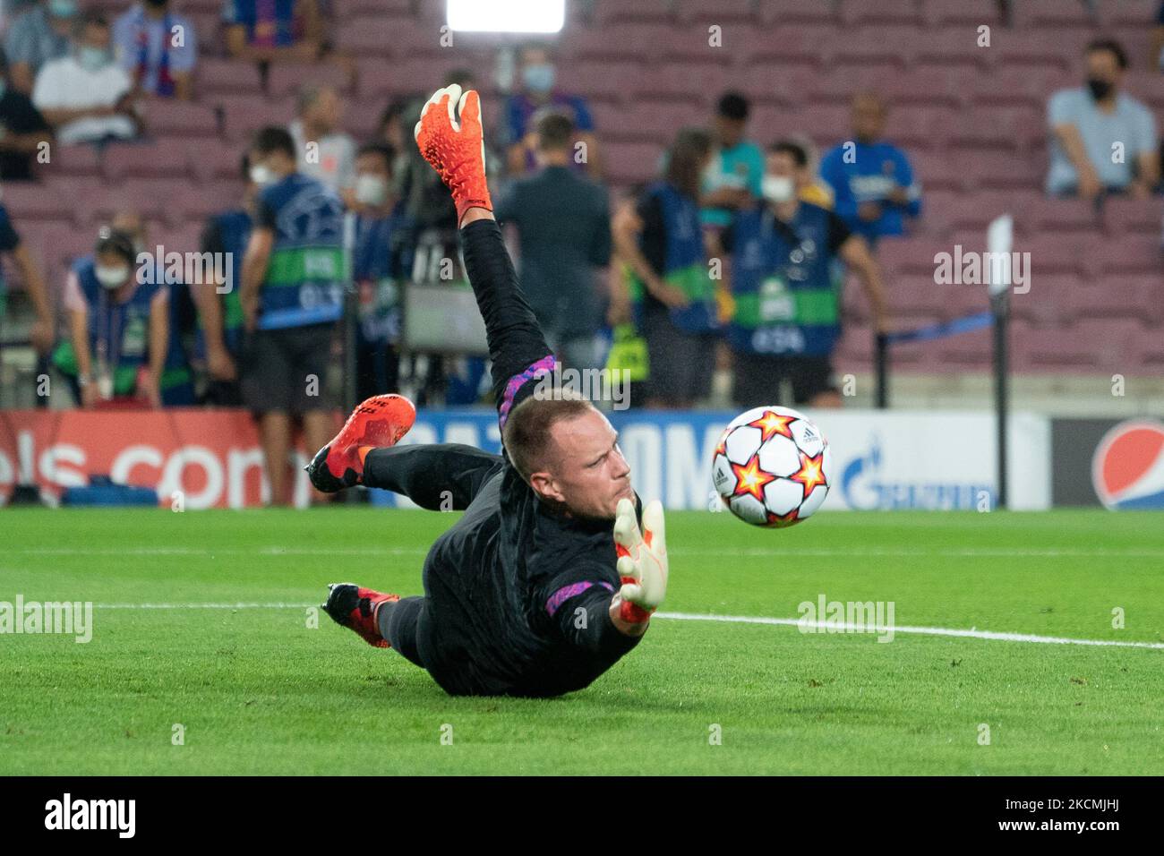 Marc Andre ter Stegen of FC Barcelona during the UEFA Champions League ...