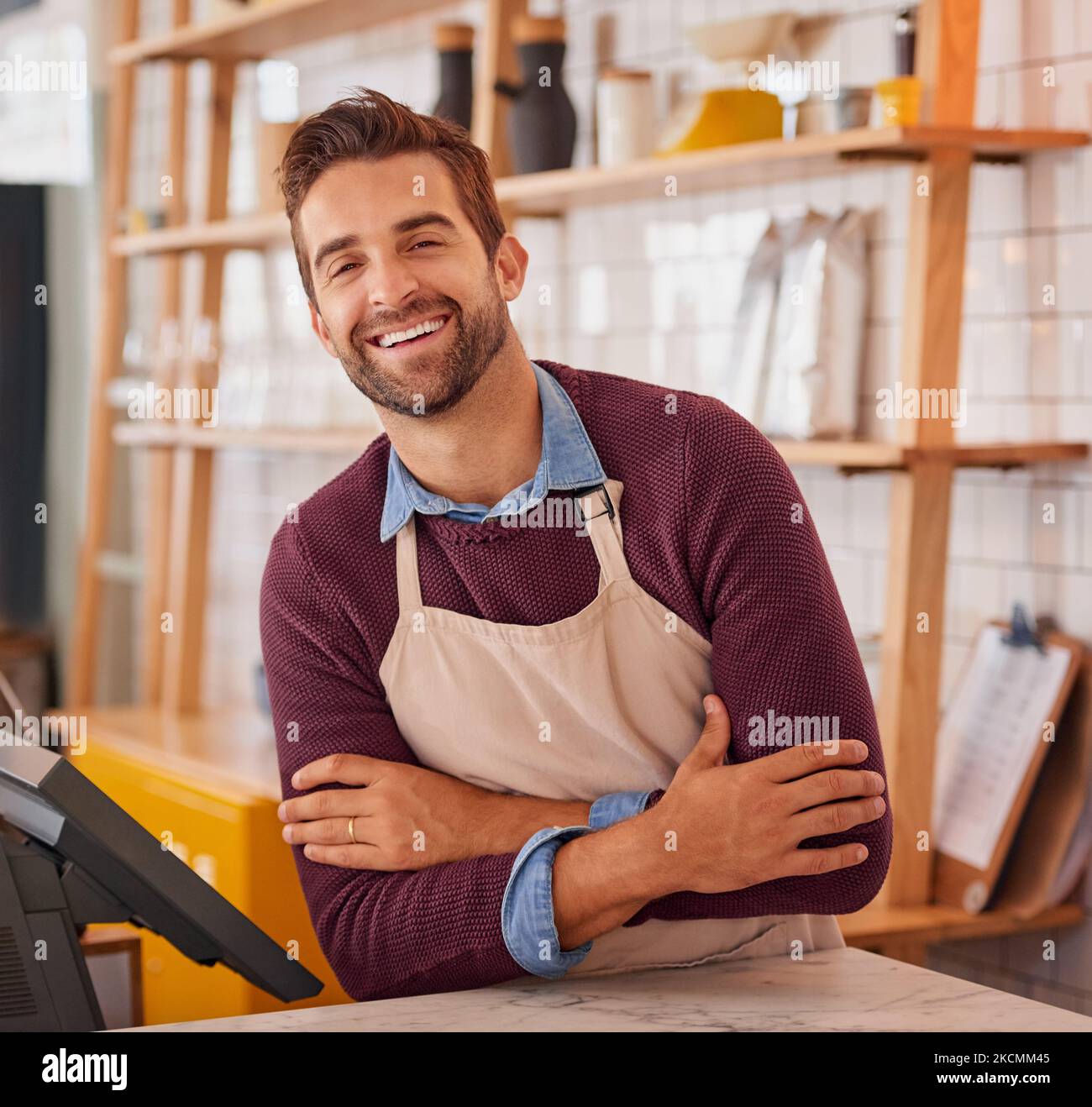This is what job satisfaction looks like. Portrait of a happy business ... This is what job satisfaction looks like. Portrait of a happy business ...
