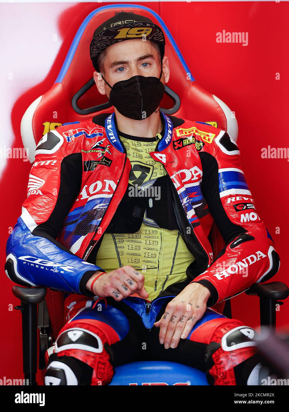 Alvaro Bautista of HRC Team with Honda CBR1000 RR-R during Hyundai N ...