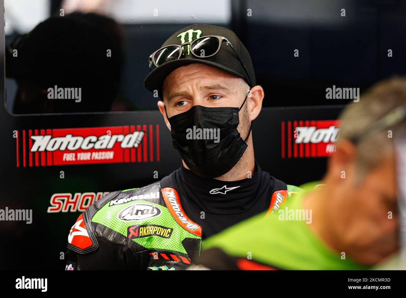 Jonathan Rea of Kawasaki Racing Team WorldSBK with during Hyundai N ...
