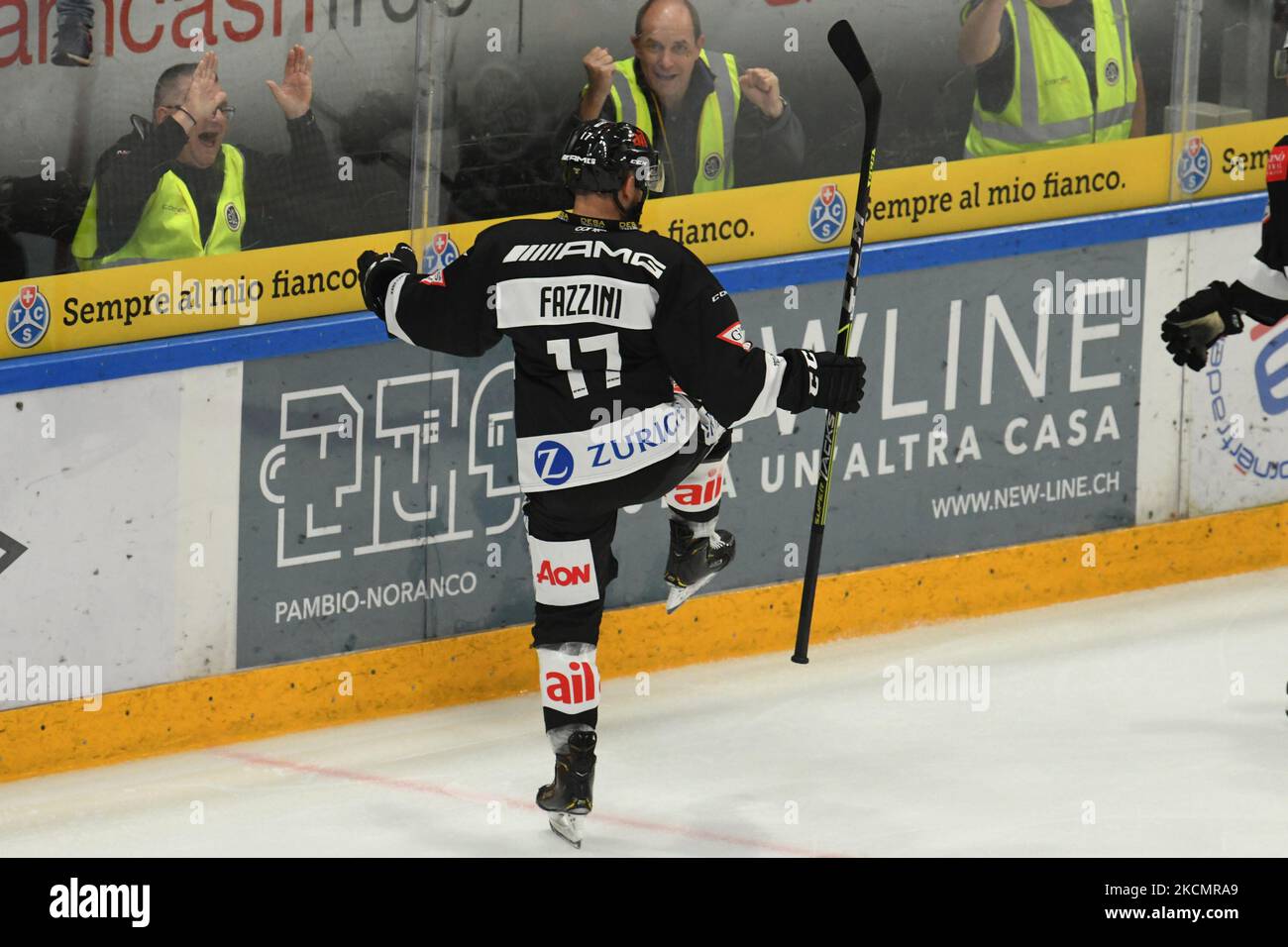 Luca fazzini lugano hockey hc lugano vs hi-res stock photography and ...