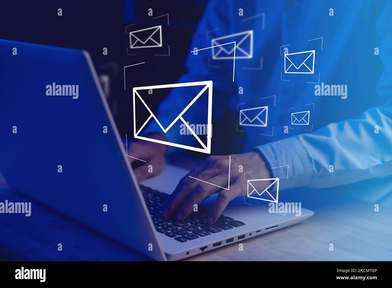 Businessman hands typing hi-res stock photography and images - Alamy