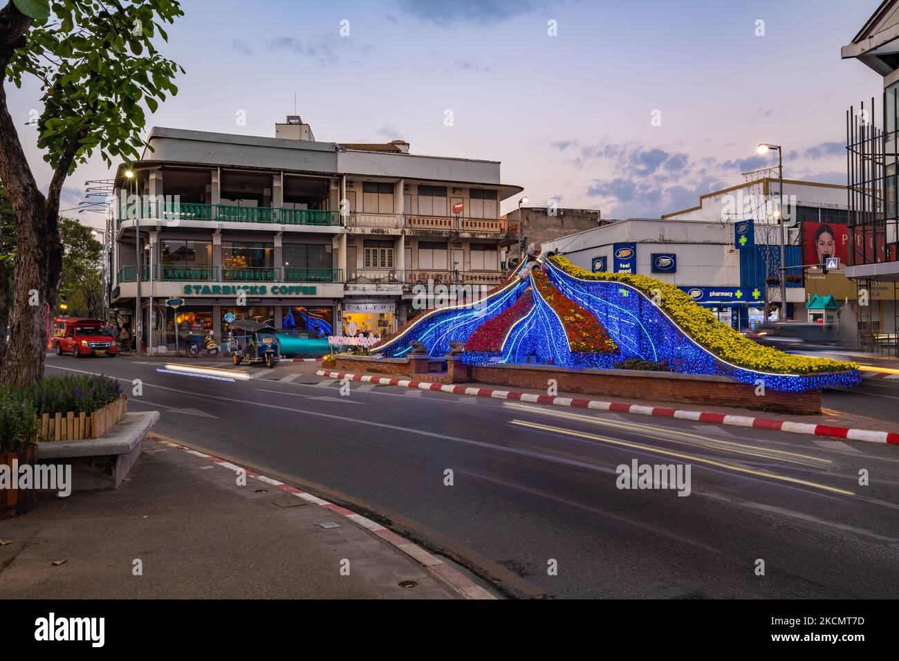 Chiang Mai, Thailand - 4 November 2022 - Beautiful decoration by the ...