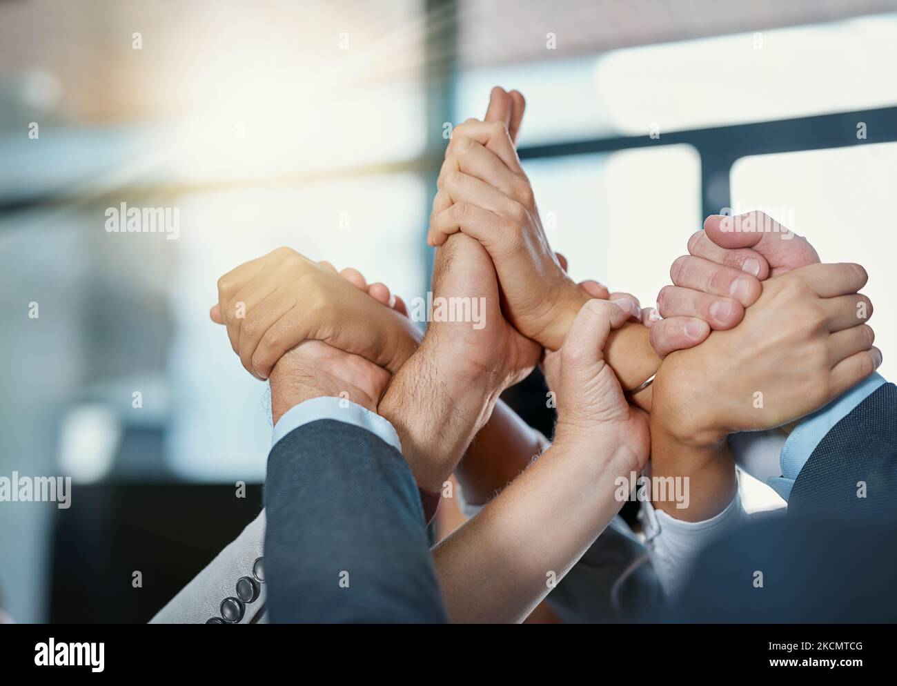 They know where their strength lies. a group of unrecognizable ...