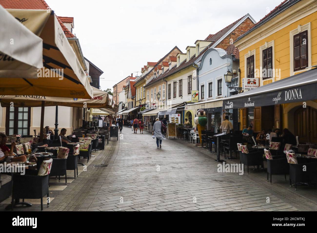 Cafes in zagreb hi-res stock photography and images - Alamy