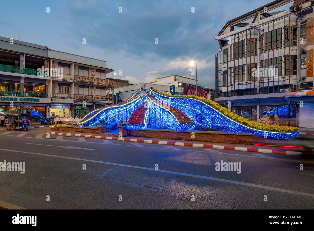 Chiang Mai, Thailand - 4 November 2022 - Beautiful decoration by the ...
