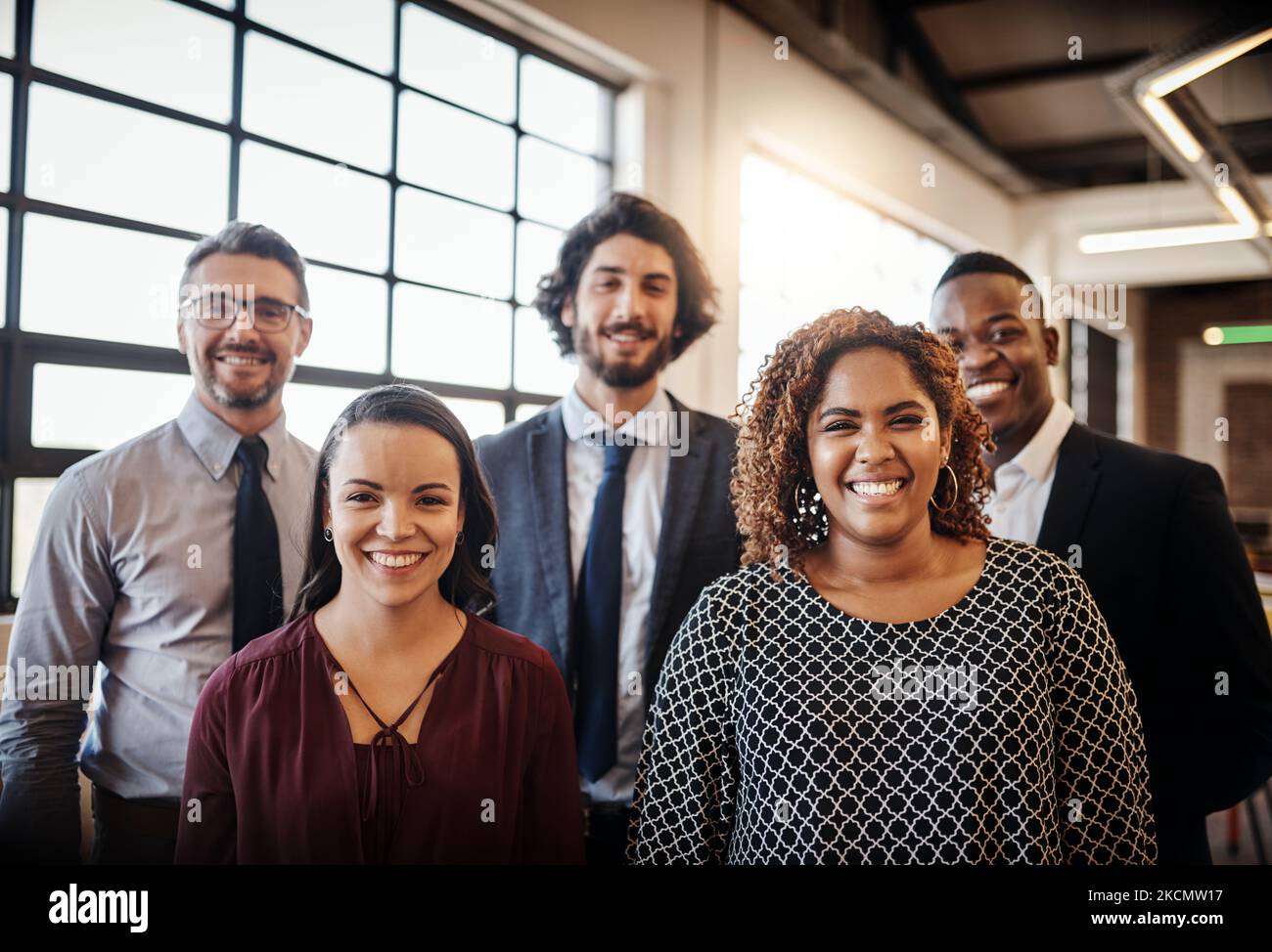 Were the best team youll ever see. Cropped portrait of a diverse team ...