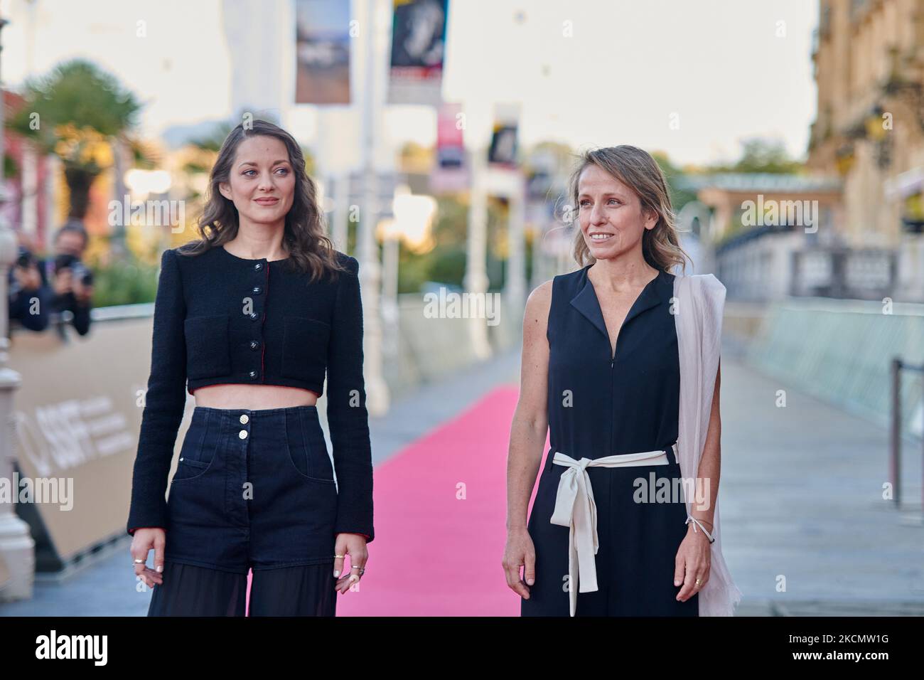 The French actress Marion Cotillard attends the Bigger Than Us Red ...