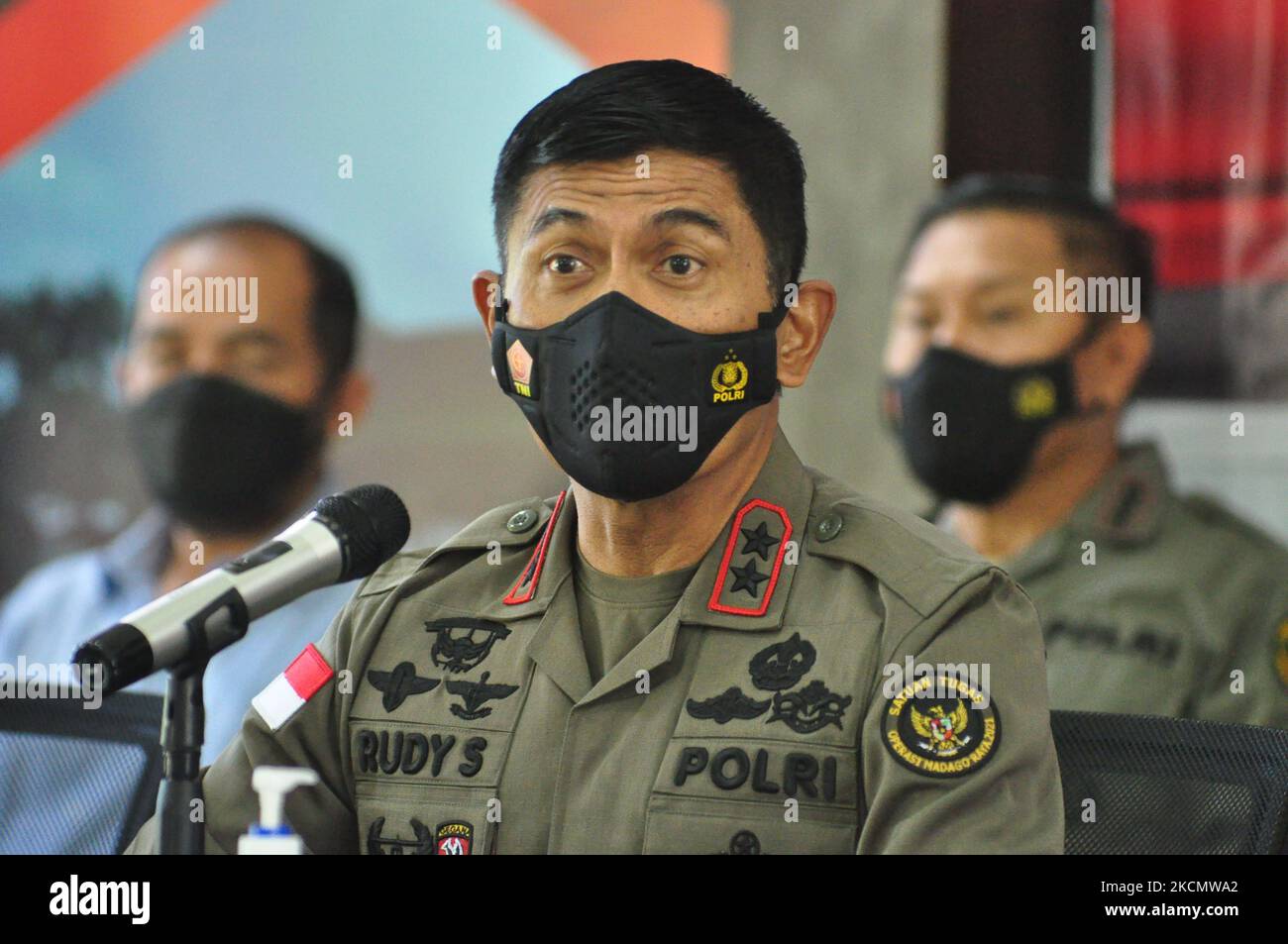 Central Sulawesi Regional Police Chief Inspector General of Police Rudi ...