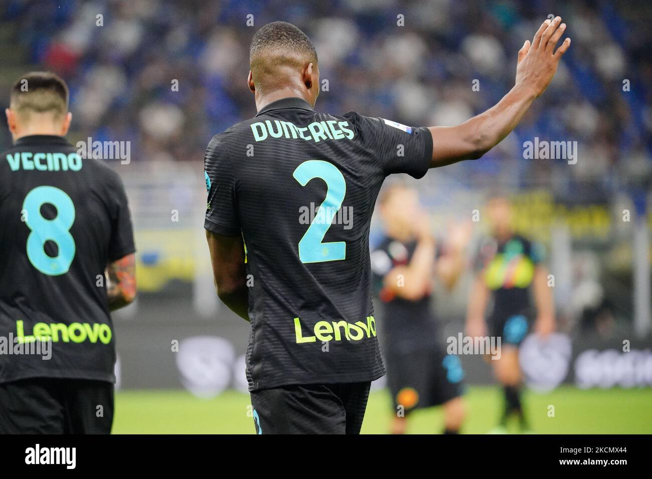 Denzel Dumfries (Inter) during the Italian football Serie A match Inter ...