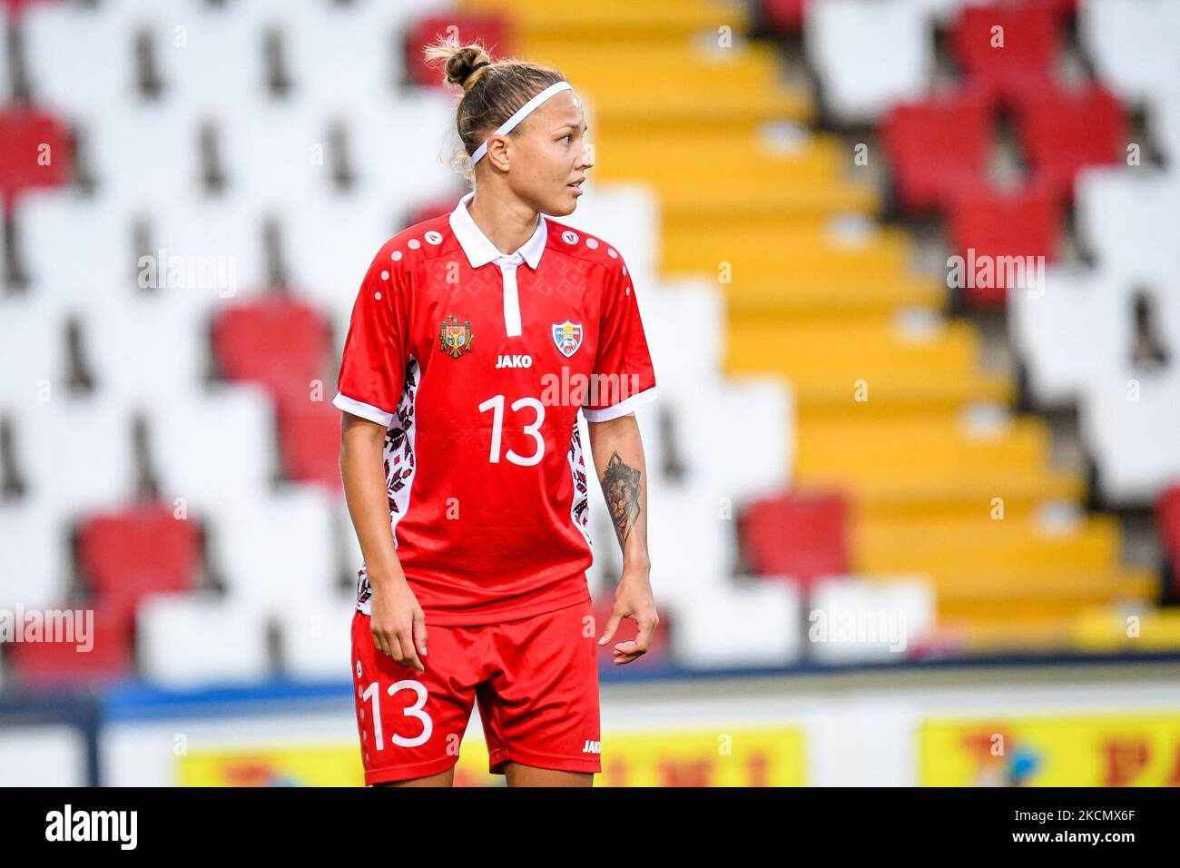 Violeta Mitul (Moldova) during the FIFA World Cup Women's World Cup ...