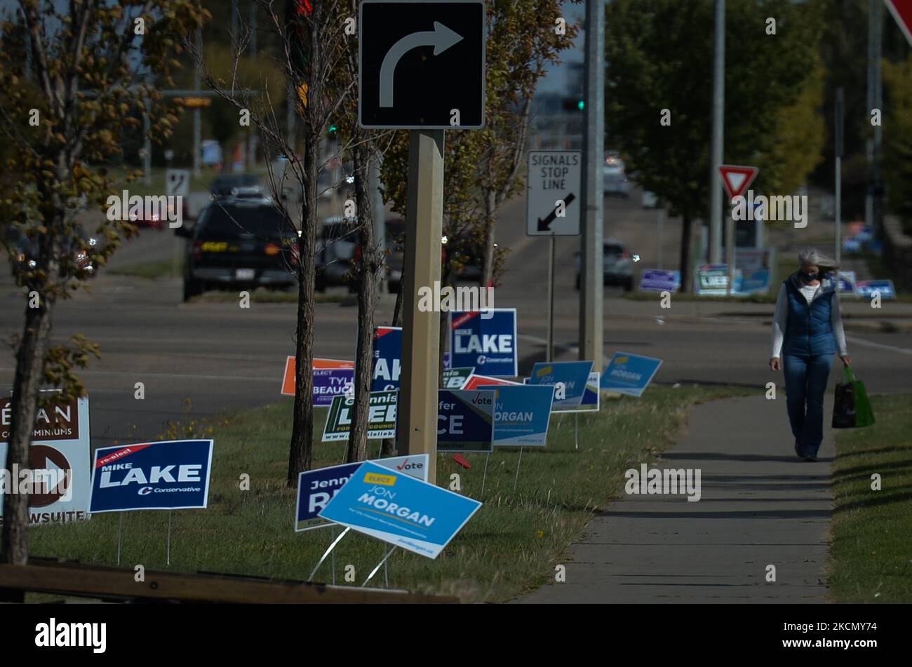 Canadian federal election campaign 2021 hi-res stock photography and ...