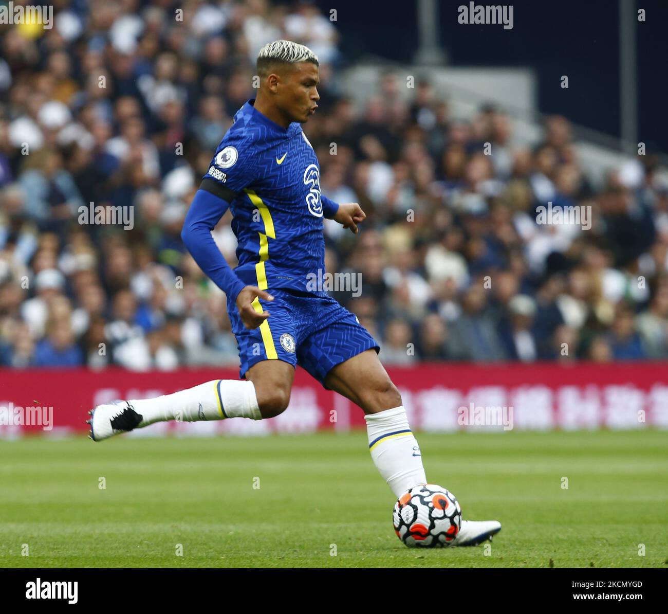 Chelsea's Thiago Silva during Premier League between Tottenham Hotspur ...