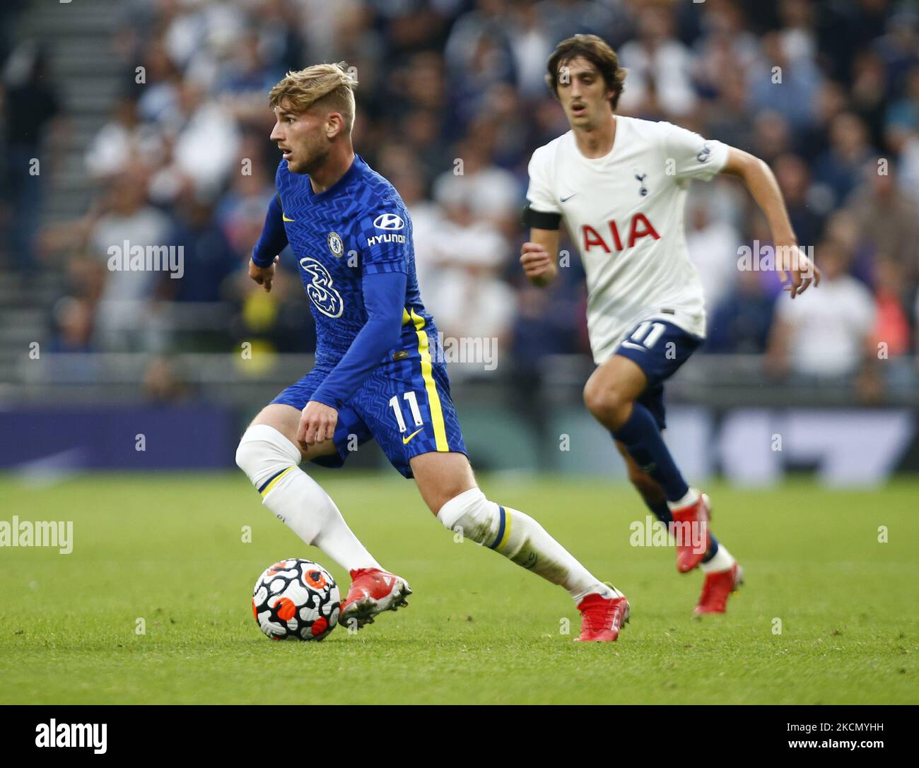 Chelsea's Timo Werner during Premier League between Tottenham Hotspur ...