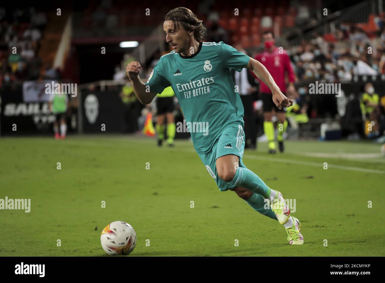 Luca Modric of Real Madrid during La Liga match between Valencia CF and ...