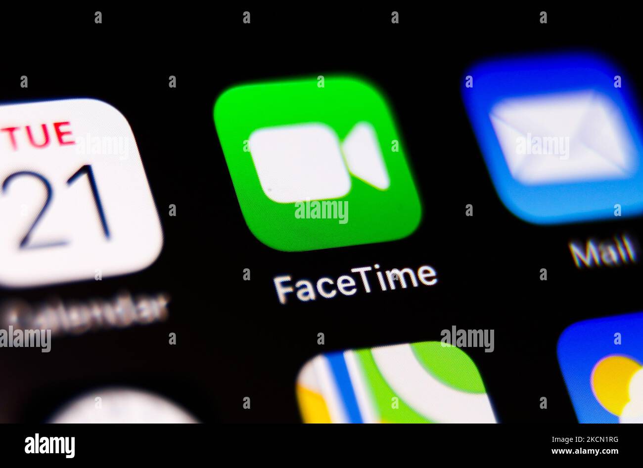 Facetime icon hi-res stock photography and images - Alamy